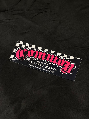 “Classic” CTM Windshield Banner – Common Traffic Mafia