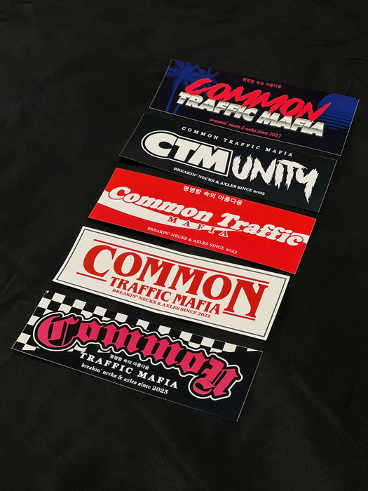 Stickers – Common Traffic Mafia