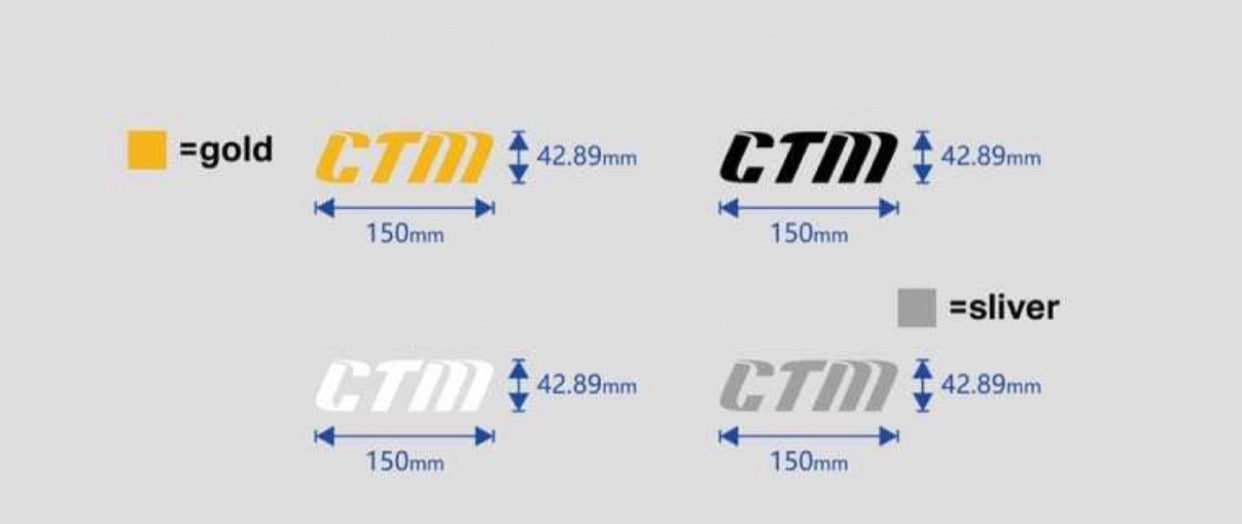“Classic” CTM Window Sticker – Common Traffic Mafia